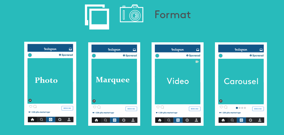 The guide for Instagram Ad Formats - SEO SERVICE - BIGBIGSEO.COM